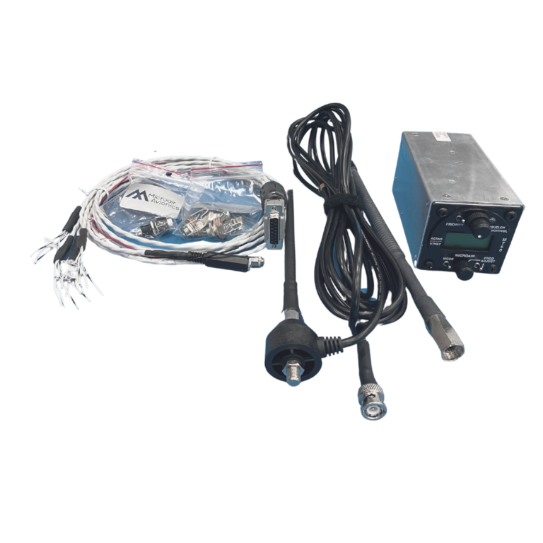 M760-Q Transceiver Combo (Harness & Antenna) - Microair Avionics